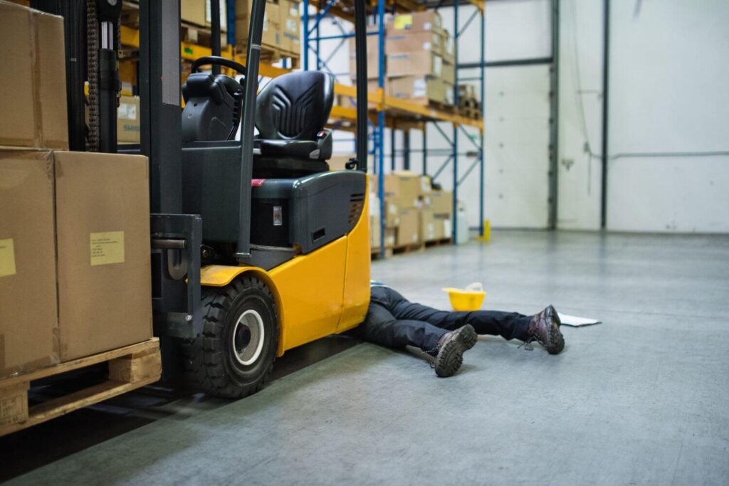 Veilig alleen werken in een magazijn of in de productie